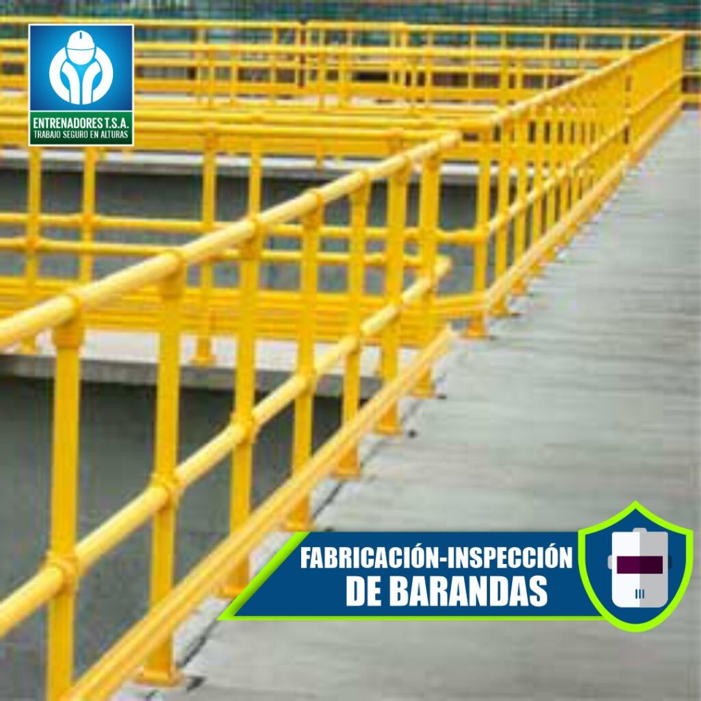 INSPECCION DE BARANDAS - Entrenadores TSA Cursos de Trabajo Seguro en ...